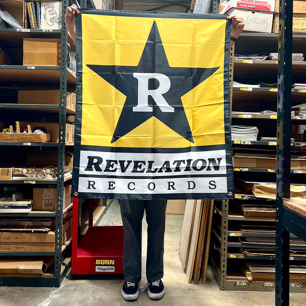 REVELATION RECORDS "LOGO" - BANNER ***PRE ORDER*** – Grindpromotion Records