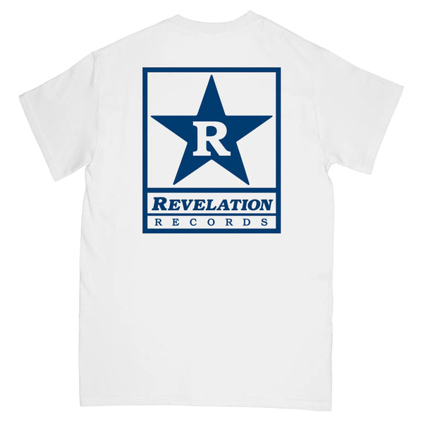 Revelation Records "Logo (White With Navy)" - T-Shirt ...